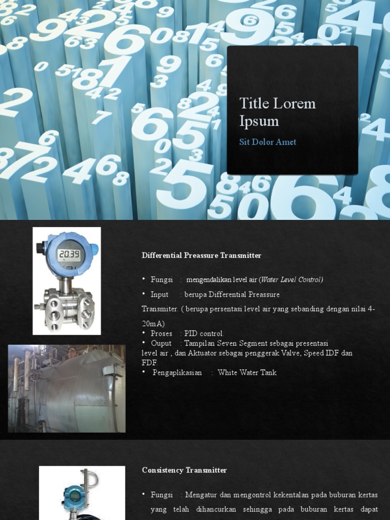 Tugas 5 Buah Sensor Transmitter | PDF