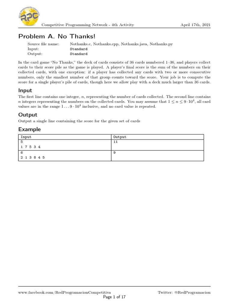 Competitive Programming Challenges | PDF | String (Computer Science ...