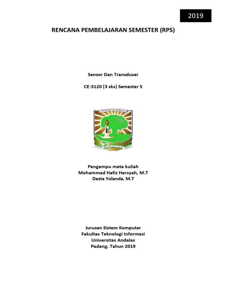 RPS Sensor dan Transduser | PDF