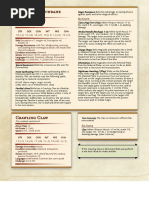 Curse of Strahd NPC Statblocks List | PDF | Dungeons & Dragons | Gary ...