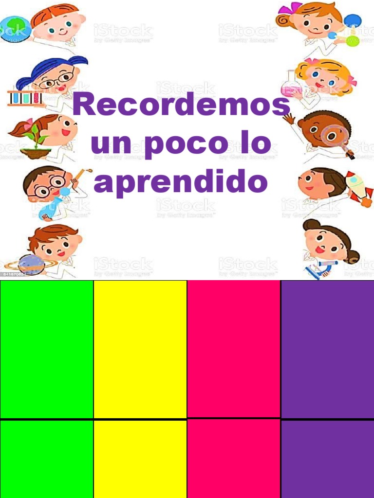 Recordemos Lo Aprendido Segundo | PDF