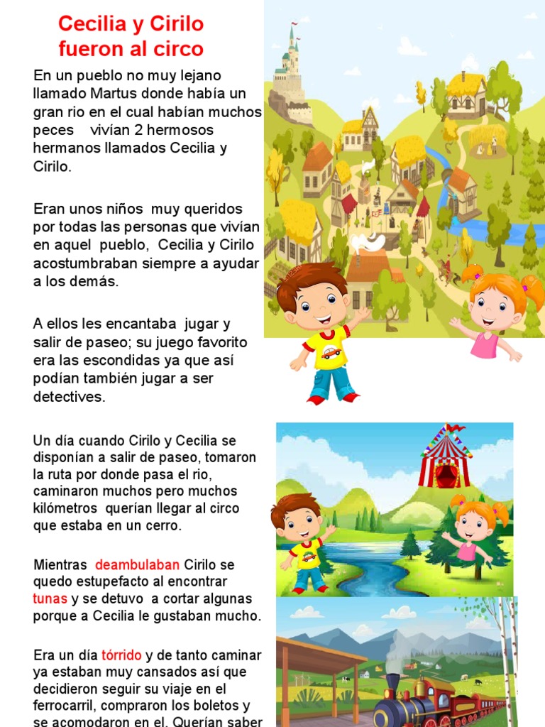 Cecilia y Cirilo Fueron Al Circo | PDF
