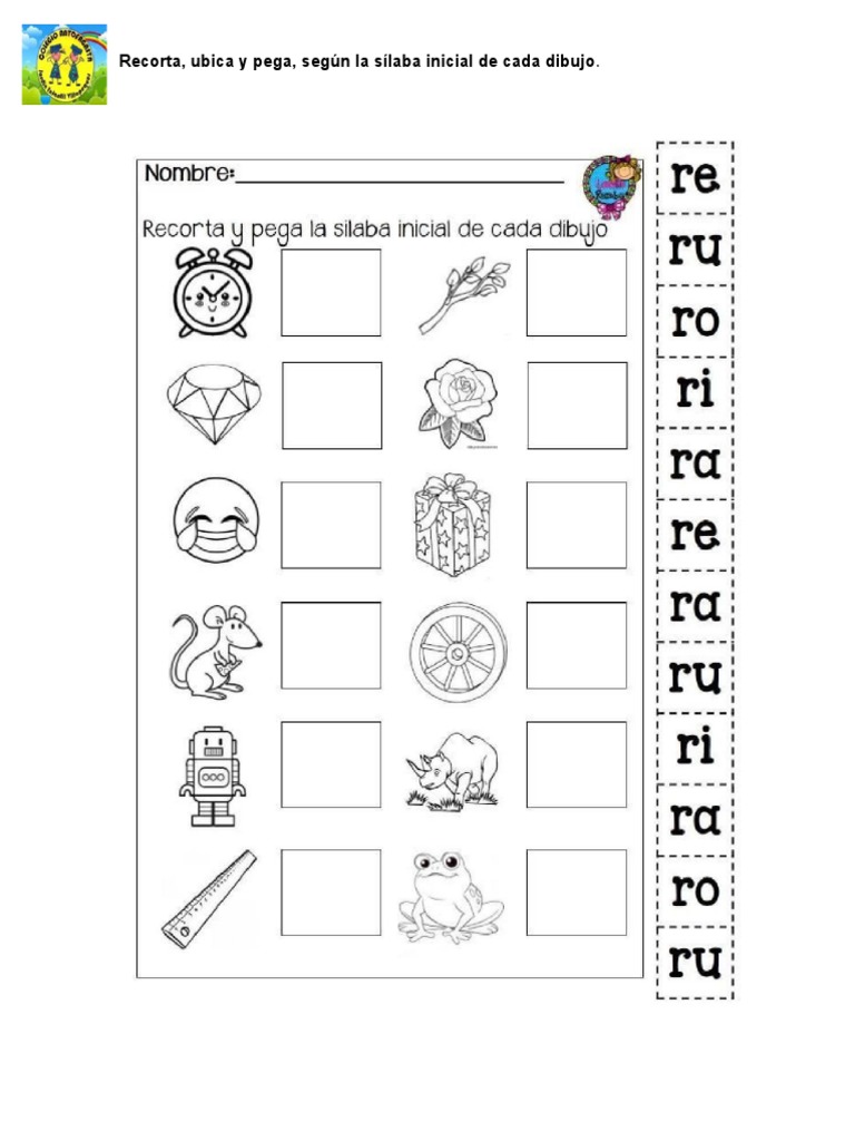 Guía Pulpitos 2, Letra R | PDF