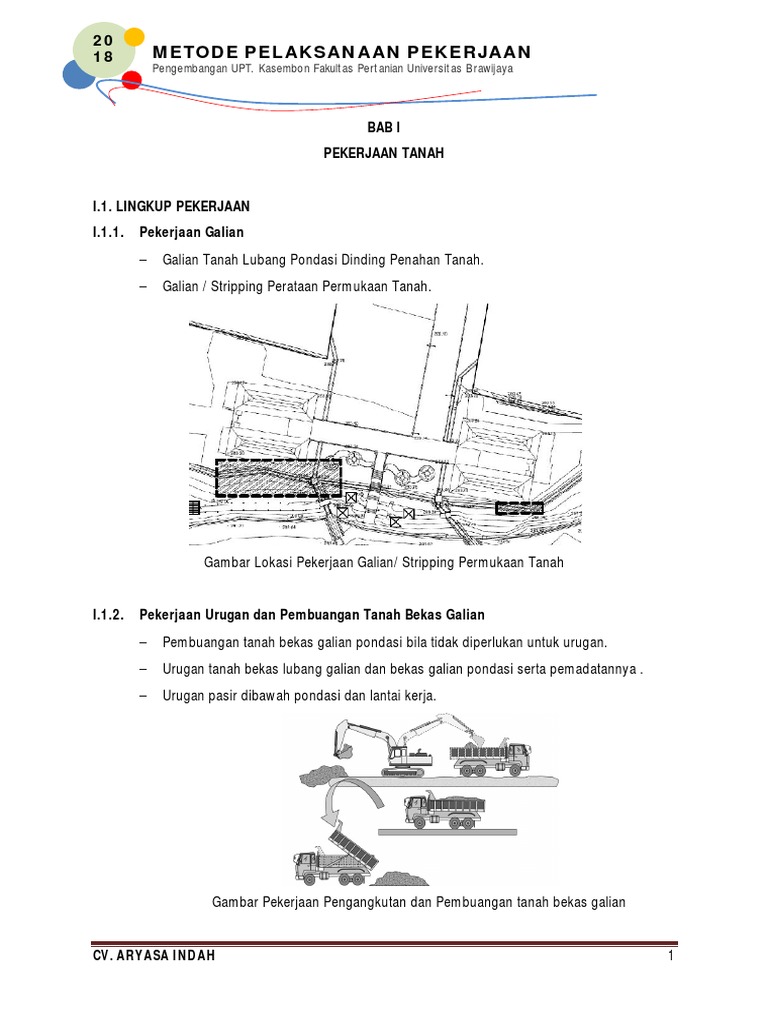 Metode Pekerjaan Tanah | PDF