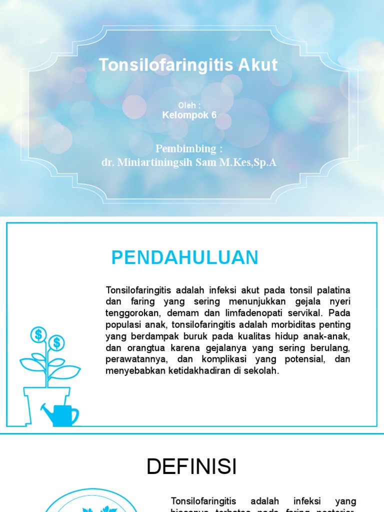 Tonsilofaringitis Akut | PDF