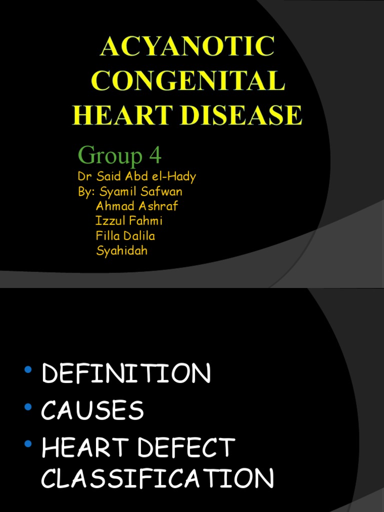 An Overview of Congenital Heart Defects: Definition, Causes ...