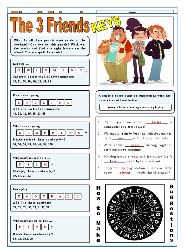Weekend Activity Math Puzzle | PDF