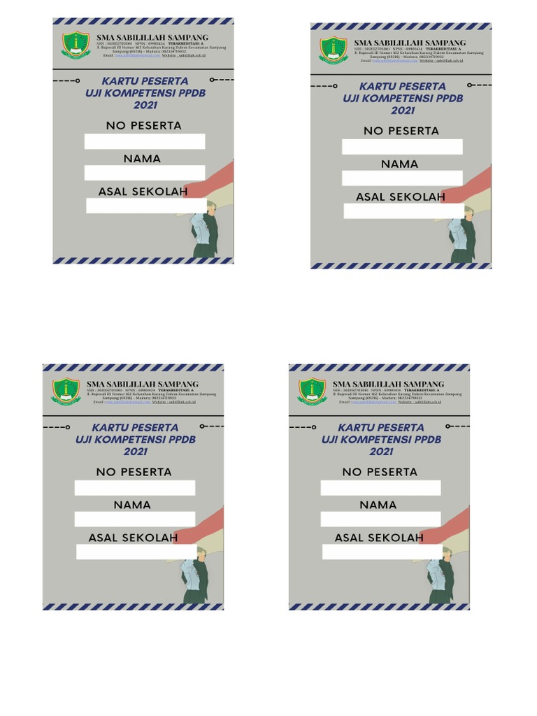 Id Card PPDB | PDF