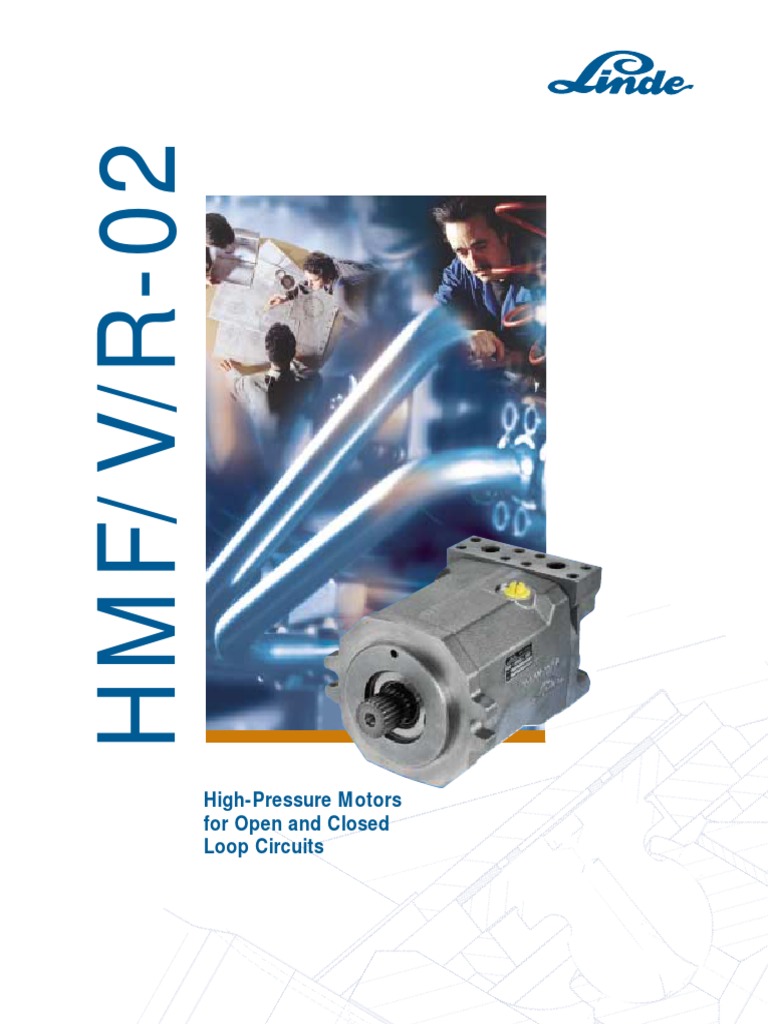 Linde (HMF, VIR 02) High Pressure Motors | PDF | Electric Motor | Valve