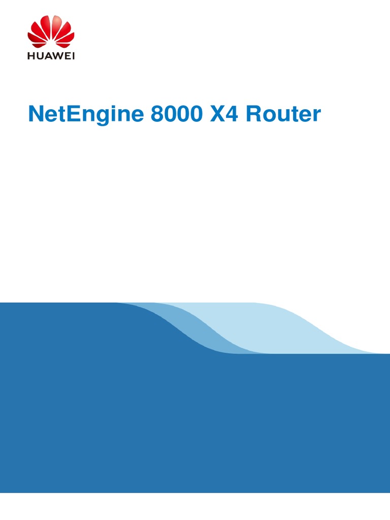 NetEngine 8000 X4 Router Datasheet | PDF | Multiprotocol Label ...