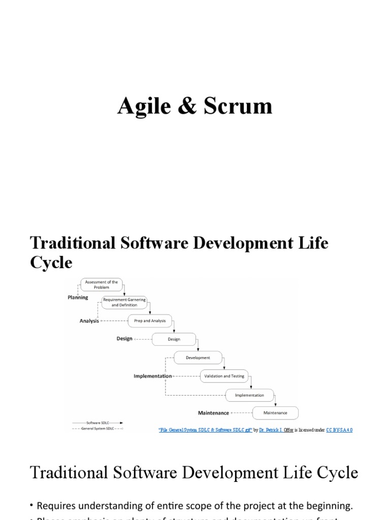 Agile & Scrum | PDF | Scrum (Software Development) | Agile Software ...