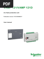 VAMP 321 Arc Flash Protection System | PDF | Power Supply | Electrical ...