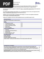 Ethical Clearance Form | PDF | Survey Methodology | Questionnaire