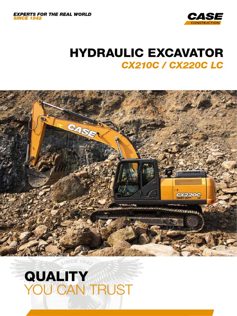 Crawler Excavators cx220 | PDF | Turbocharger | Horsepower