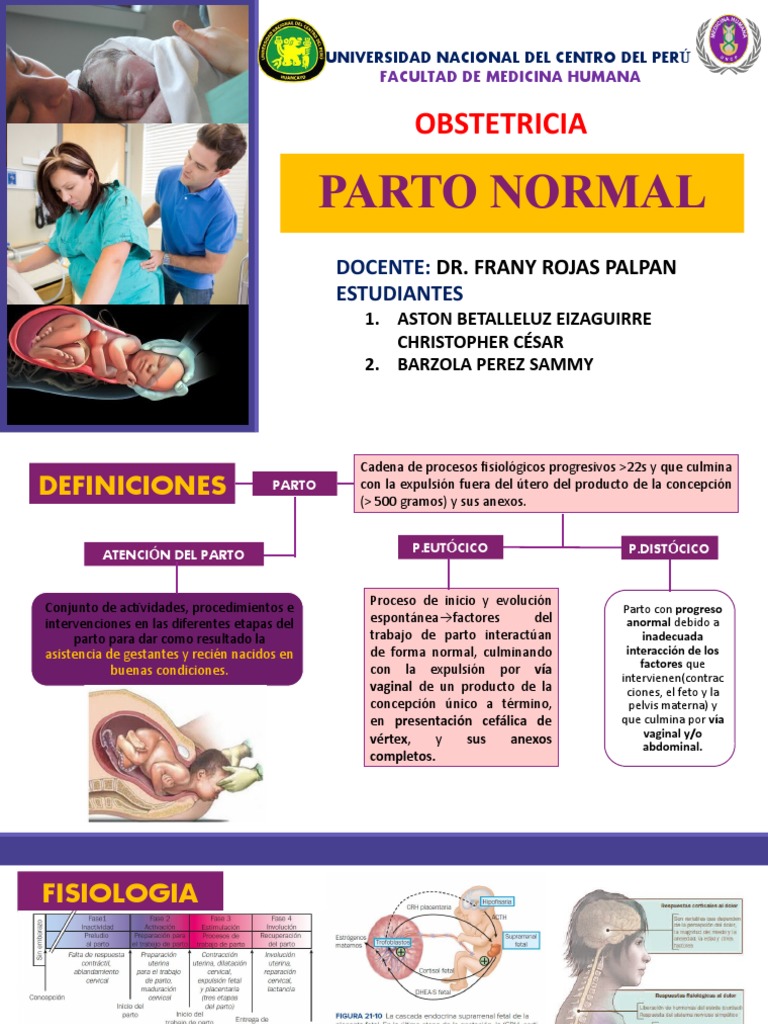 Parto Normal Exposicion | PDF | Parto | Reproducción humana