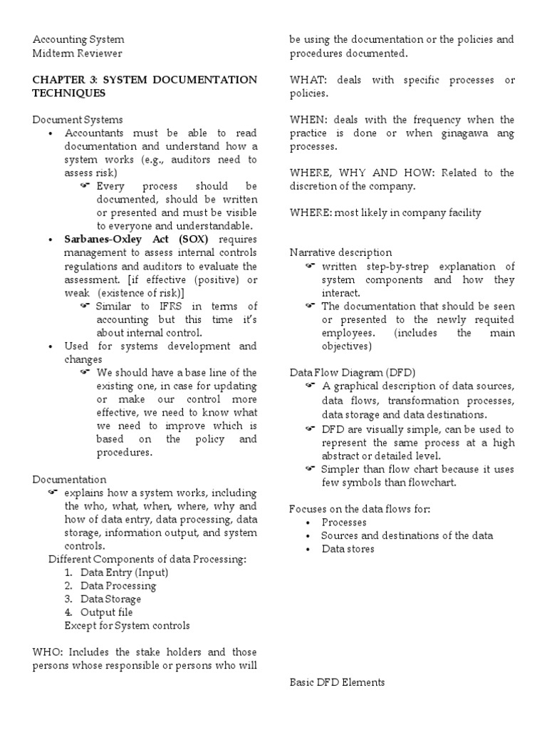 Chapter 3: System Documentation Techniques | PDF | Relational Database | Databases
