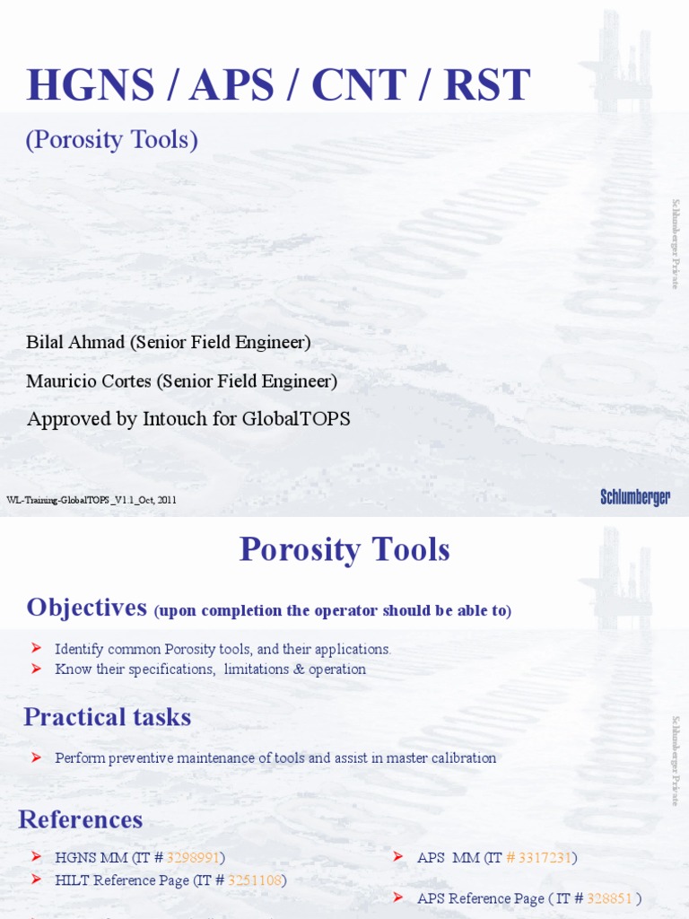 Hgns / Aps / CNT / RST: (Porosity Tools) | PDF | Science | Science And ...