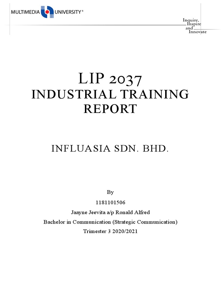 MMU Internship Final Report (Strategic Communication) | PDF | Trade ...