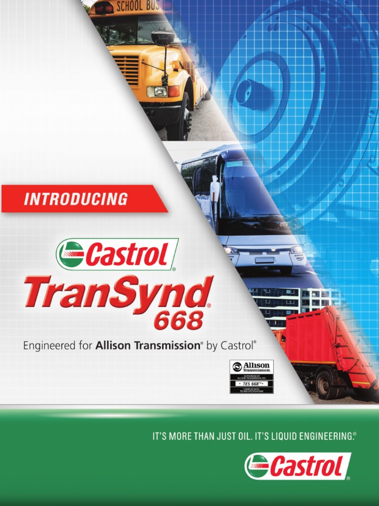 Castrol Transynd 668 Brochure | PDF