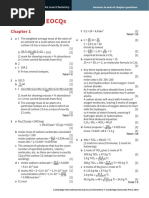 Cambridge IGCSE Physics Coursebook Answers | PDF | Velocity | Acceleration