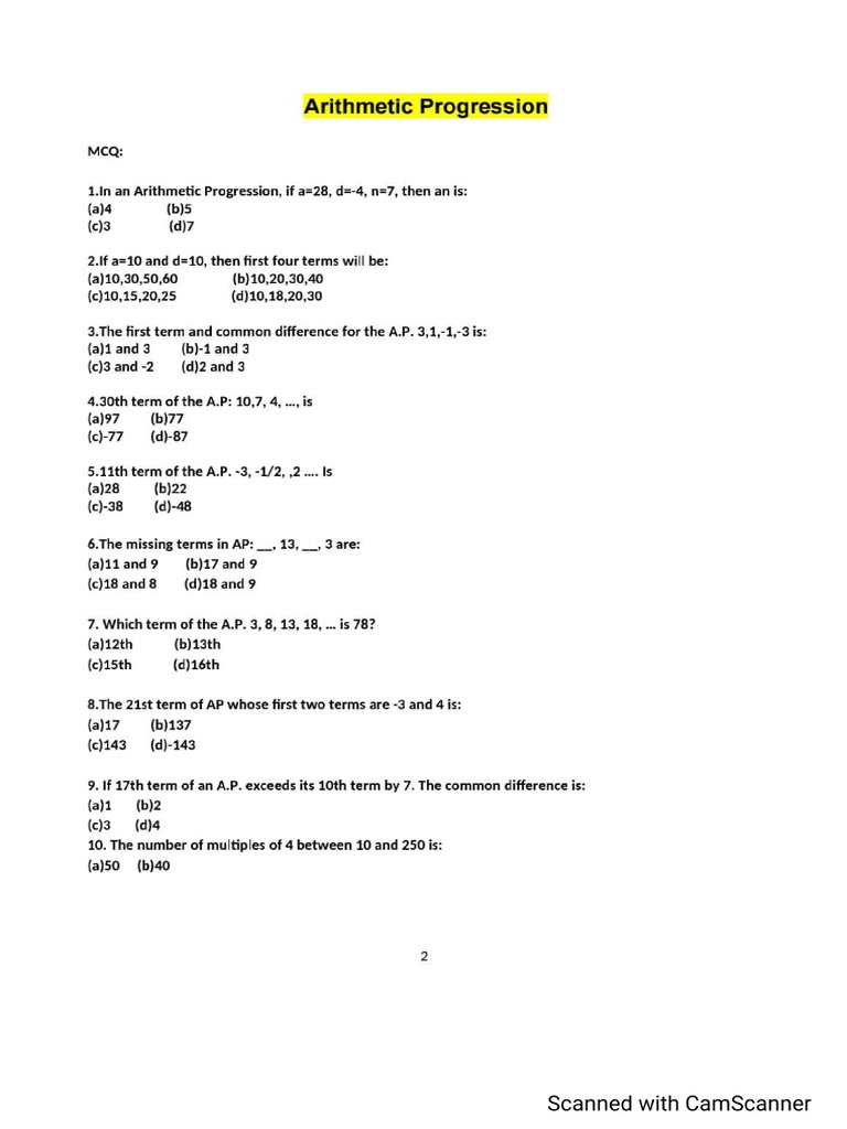 10th Standard Math's 2021 | PDF