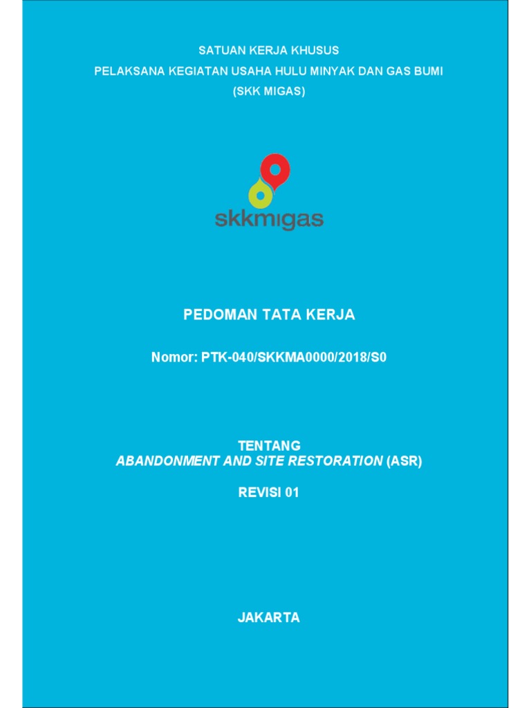 PTK 040 2018 Rev 2010 - Asr | PDF