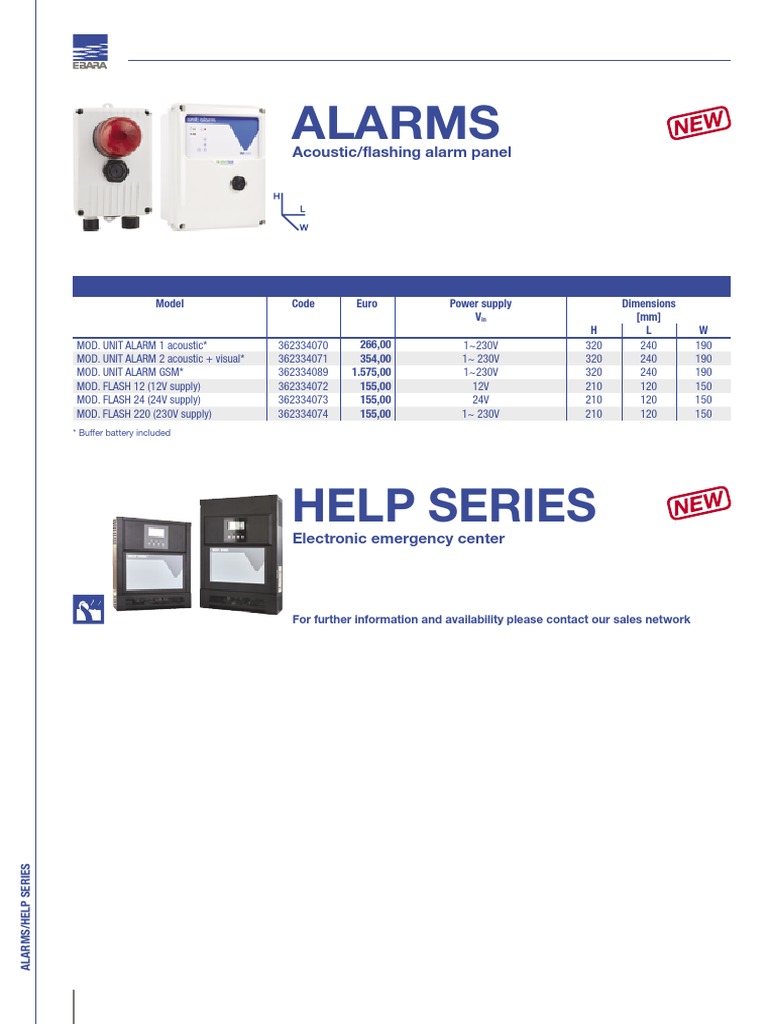 Alarm Systems and Help Series Overview | PDF