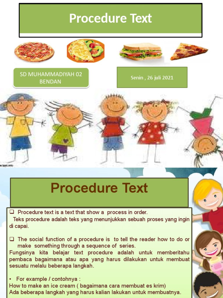 Materi Kelas 6 - Procedure Text | PDF