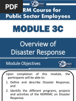 Overview of RDANA for Disaster Response | PDF | Disaster Risk Reduction ...