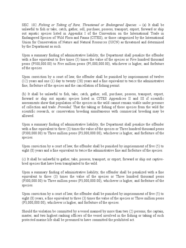 Ra 10654 Sec 102 | PDF | Fine (Penalty) | Cites