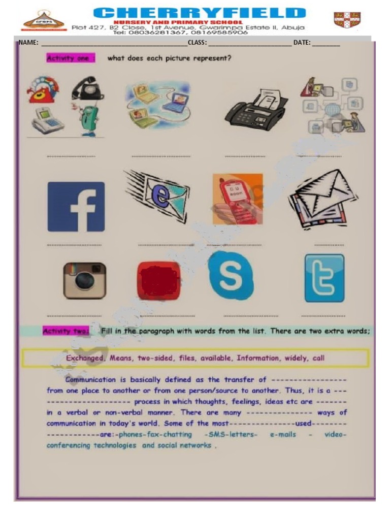 Name: - Class: - Date | PDF