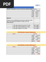 Cost Accounting Cheat Sheet | PDF