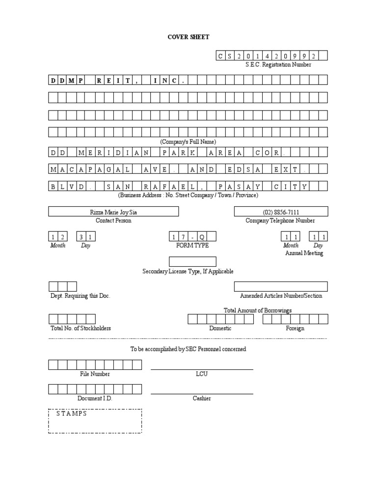 DDMP REIT Q1 2021 Financial Report | PDF | Financial Statement | Expense