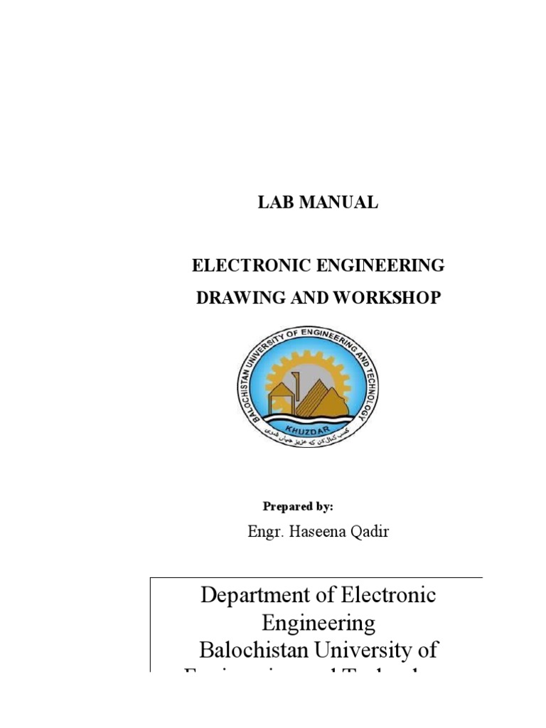 Electronic Engineering Lab Manual | PDF | Inductor | Power Supply