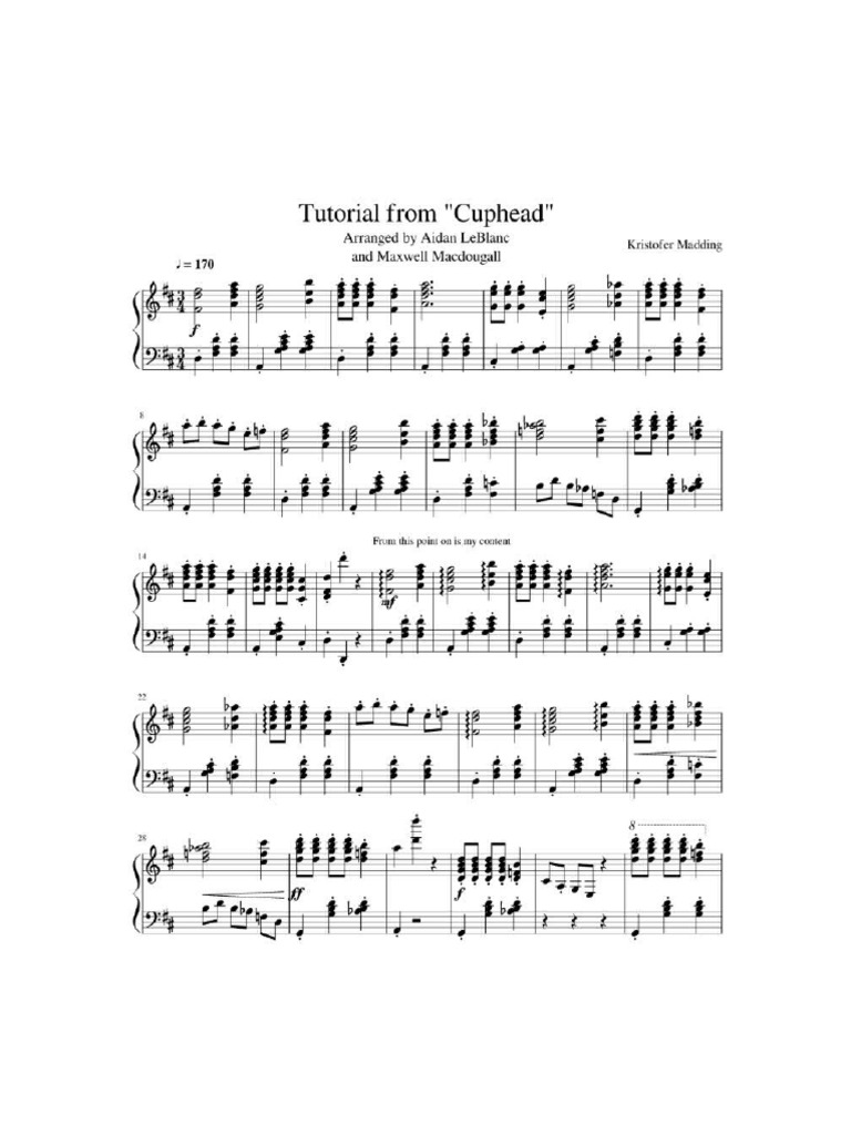 Cuphead Tutorial | PDF