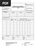 Cable Insulation and Continuity Test Report | PDF