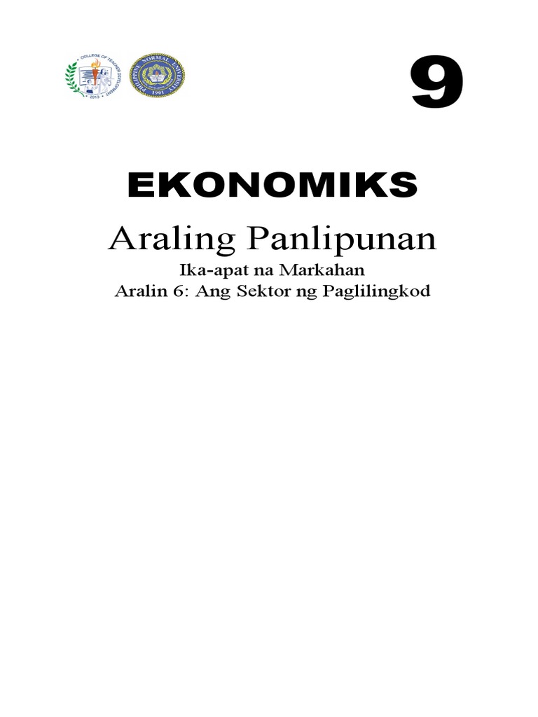 Self Learning Module - Sektor NG Paglilingkod | PDF