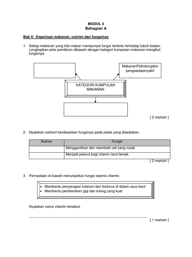 SET 4 Soalan SRT | PDF