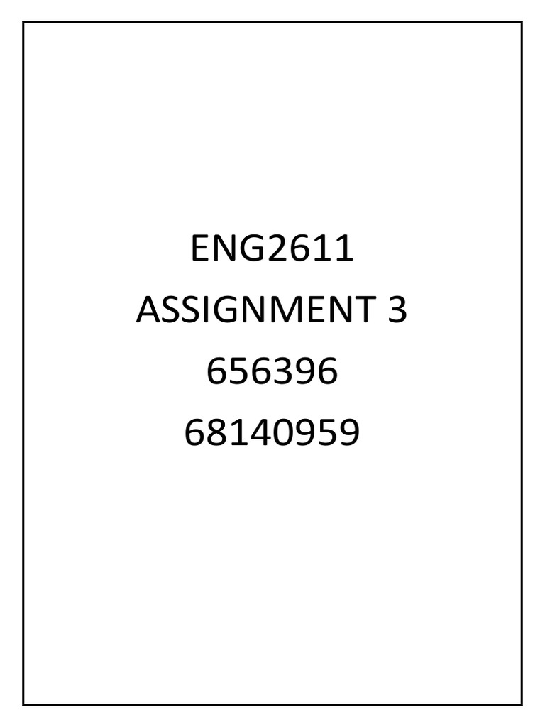ENG2611 Assigment 3 | PDF | Multilingualism | Learning