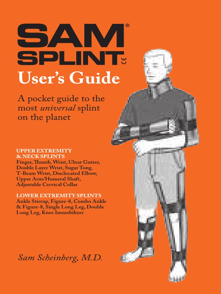 Sam Splint User Guide Lowres Compressed | PDF | Elbow | Ankle
