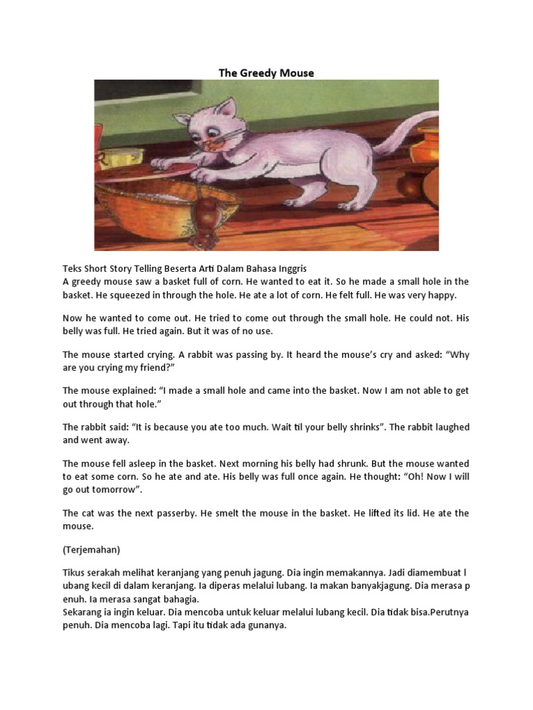 The Greedy Mouse | PDF