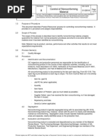 NCMR Process Flow and Disposition Guide | PDF