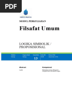 Daftar Simbol Logika - Wikipedia | PDF