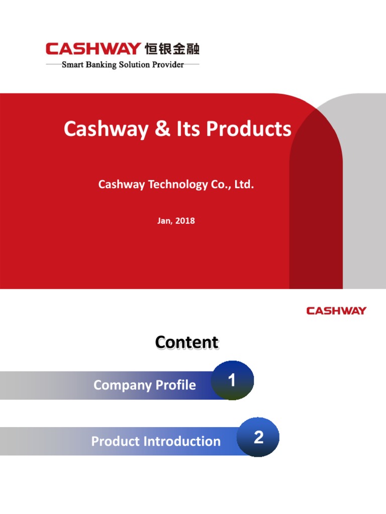 CASHWAY Profiles (2018) | PDF | Automated Teller Machine | Banking