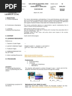 Types of Claims Lesson Plan | PDF | Lesson Plan | Proposition