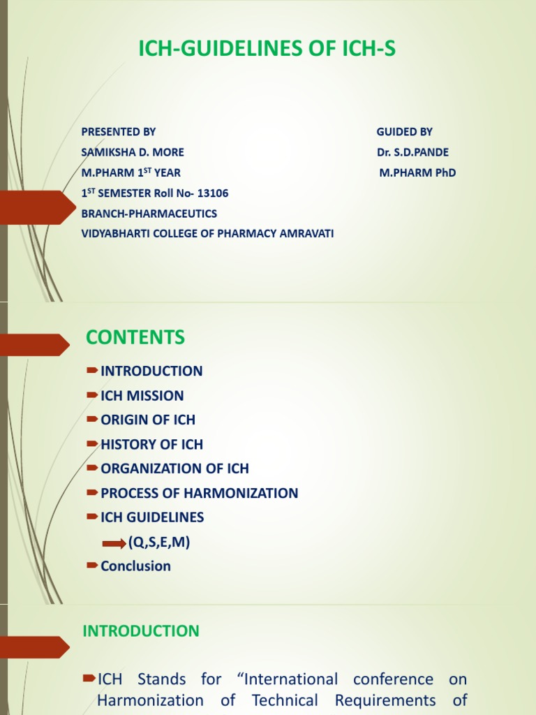 ICH Safety Guidelines Overview | PDF | Toxicity | Toxicology