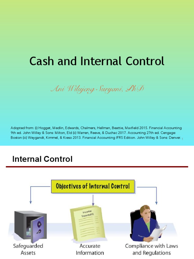 Cash and Internal Control: Ani Wilujeng Suryani, PHD | PDF | Internal Control | Cheque