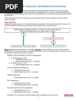 WorkCentre 7830-7835 071.Xxx To 073.Xxx Upgrade Instructions v1 | PDF ...