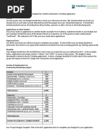 Sample Budget Ngo | PDF | Expense | Budget