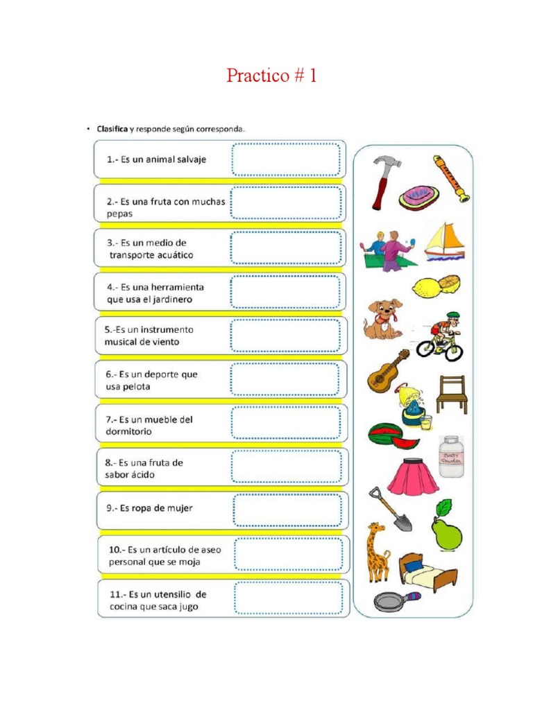 Practico # 1 Lenguaje | PDF